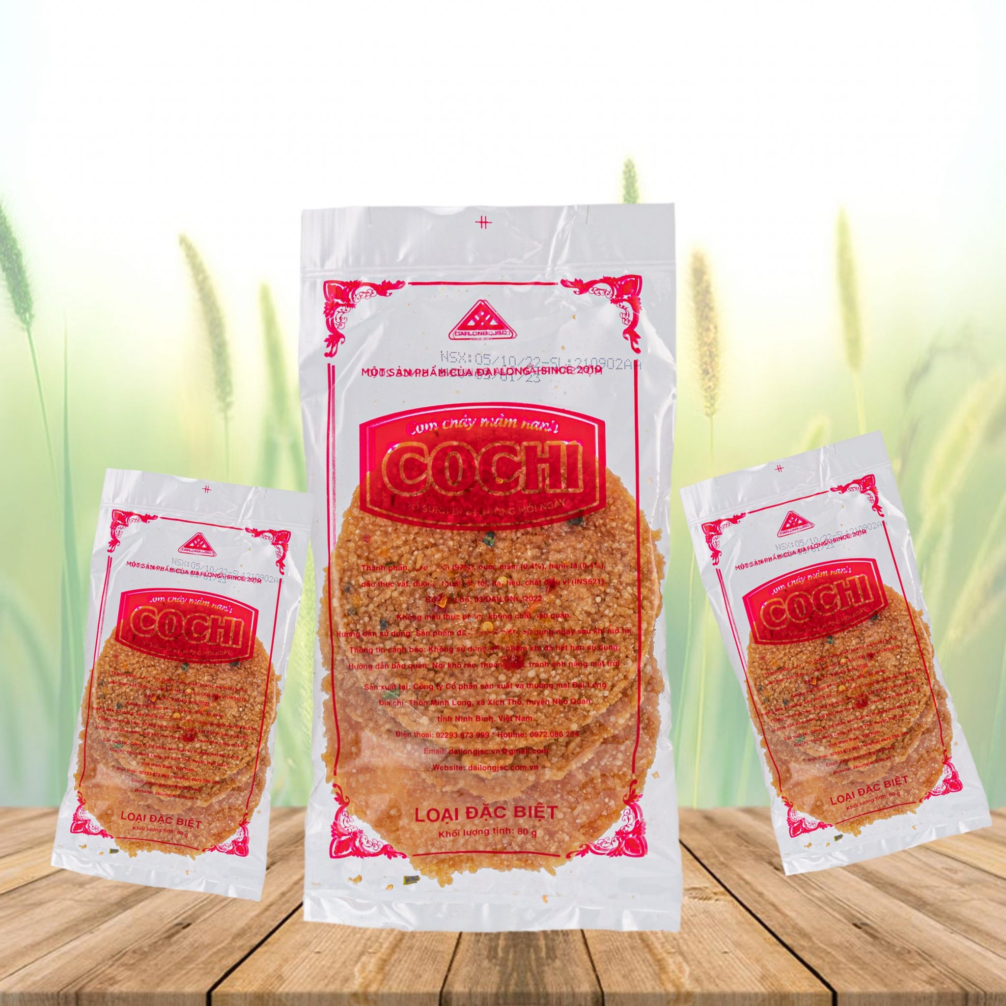 Cơm cháy MẮM HÀNH COCHI 80 g - Công ty cổ phần sản xuất và thương mại ...